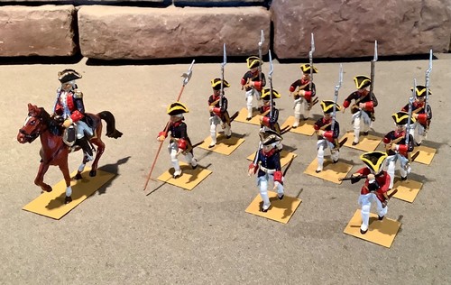 Lead Toy Soldiers ALMIRALL American Revolutionary War Continentals ...