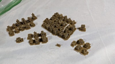 Lot Of 48 N Scale Pallets With Assorted Boxes And Barrels | eBay