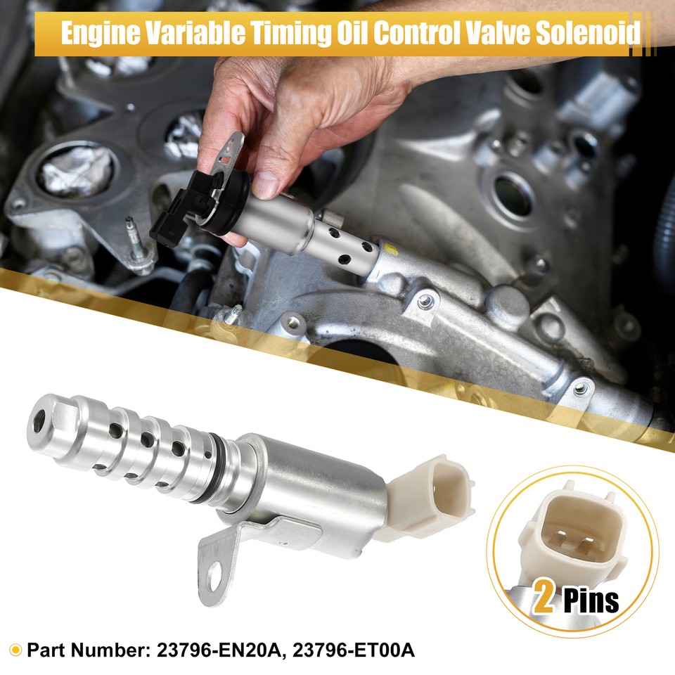 23796-EN20A Variable Valve Timing VVT Solenoid for Nissan Sentra 1.6 1. ...