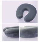 U Memory Foam Neck Support Pillow Cushion for Travelling Travel ...