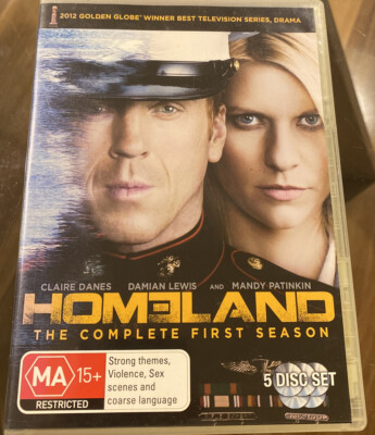 Homeland : Season 1 (DVD, 2011) 5 Disc Set, Complete First Season Good ...
