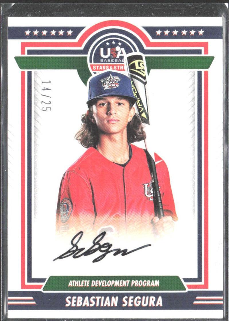 2022 Panini USA Baseball Stars & Stripes - Athlete Development Program ...