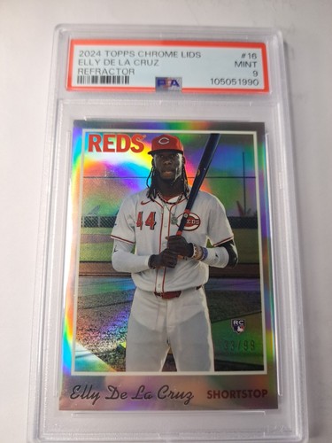 2024 Topps Chrome Lids Mitchell & Ness - Elly De La Cruz #16 Refractor ...