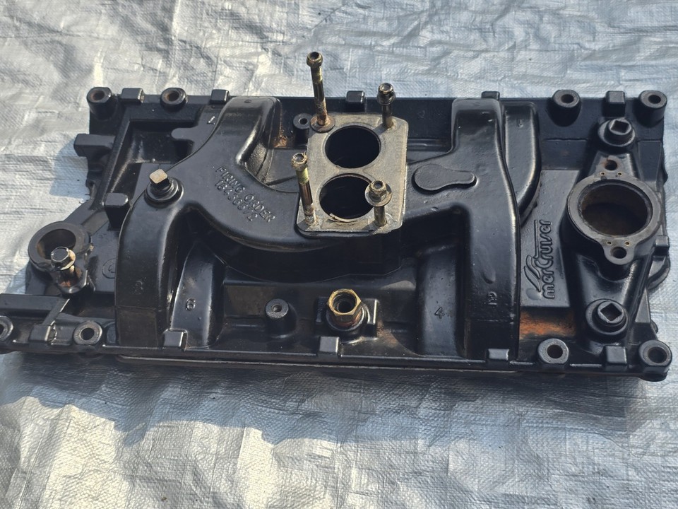 MerCruiser 5.0 5.7 Vortec Intake Manifold 2 Barrel 860100-C | eBay