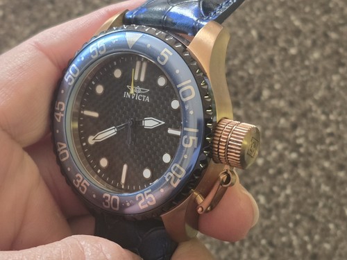 Invicta Pro Diver Mod.17512 100M Blue Bezel Quartz Men's Watch | eBay