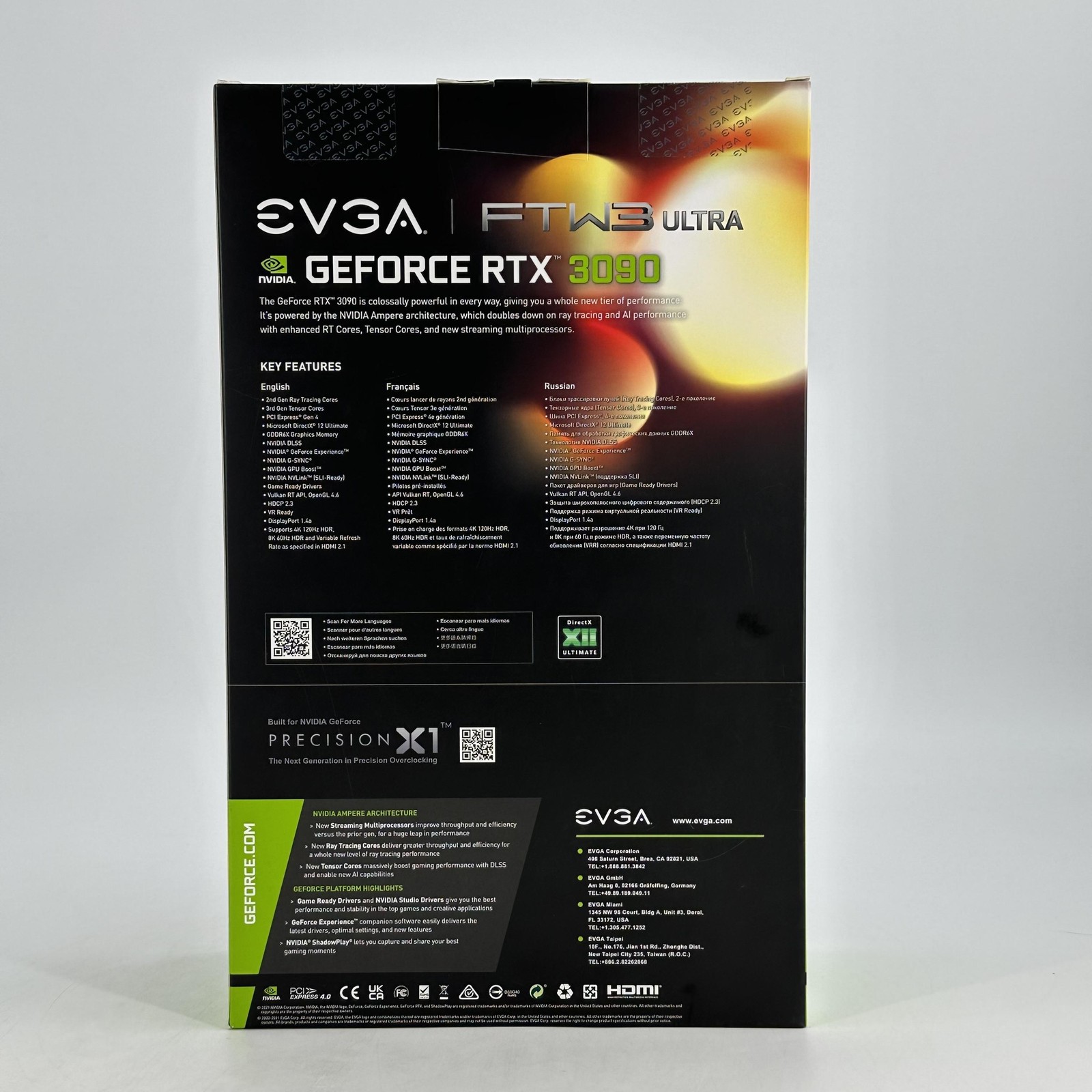 EVGA FTW3 Ultra GeForce RTX 3090 24GB RAM - Graphics Card - NEW & SEALED!!!