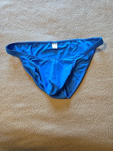 N2N Bodywear Men's Bulge Enhancing Swim Bikini, Size Med. Blue NWOT | eBay