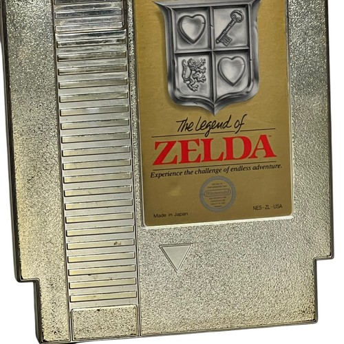 The Legend of Zelda Nintendo NES Original GOLD Cartridge | eBay