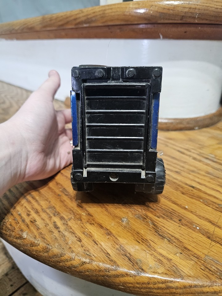 VINTAGE NYLINT SILVER KNIGHT METAL SEMI TRAILER Only *read* | eBay