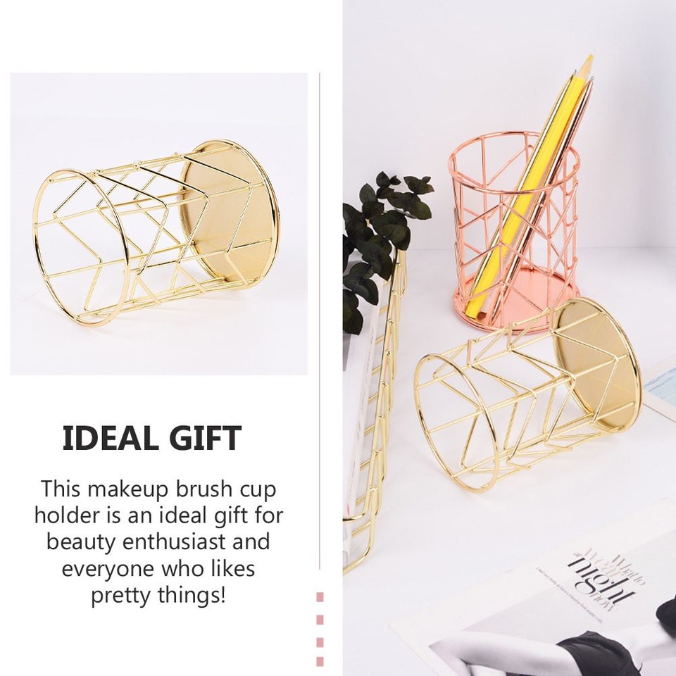 2 Pcs Vanity Organizer Pencil Holder Container Model Ornaments Makeup ...