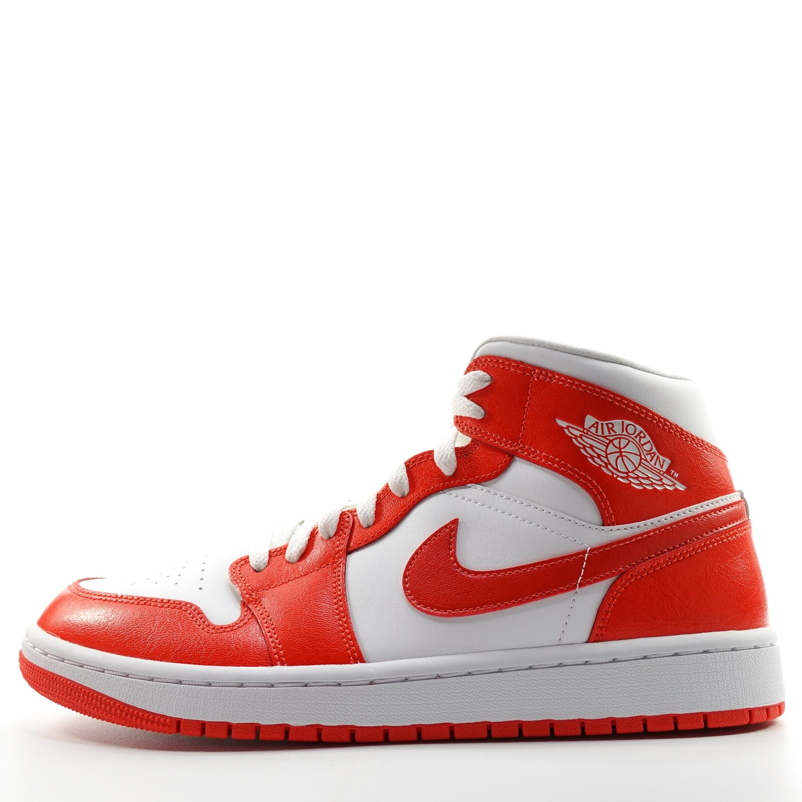 Nike Air Jordan 1 Mid Womens Size 11 Shoes Habanero Red BQ6472-116 New ...
