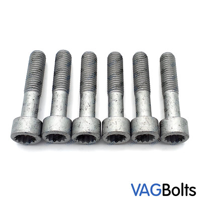 6x VW Driveshaft Axle to Gearbox Spline Bolt M10x48 N90668201 ...
