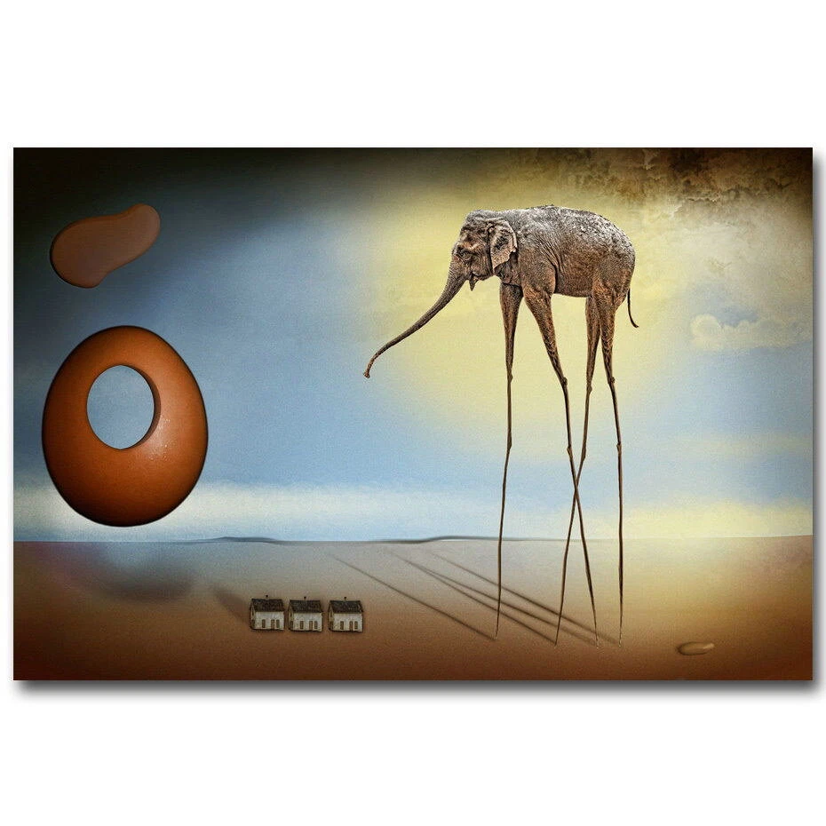 Salvador Dali Elephants Original