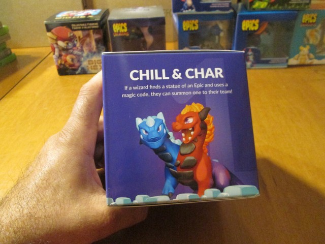 PRODIGY Chill & Char 1 Vinyl Figure Smarteacher Epic Dragons Series for ...