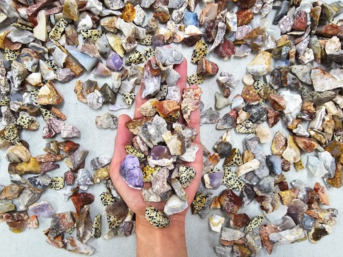 Exotic Crystals Sluice Mix Tiny Crushed Natural Crystal Rocks ...