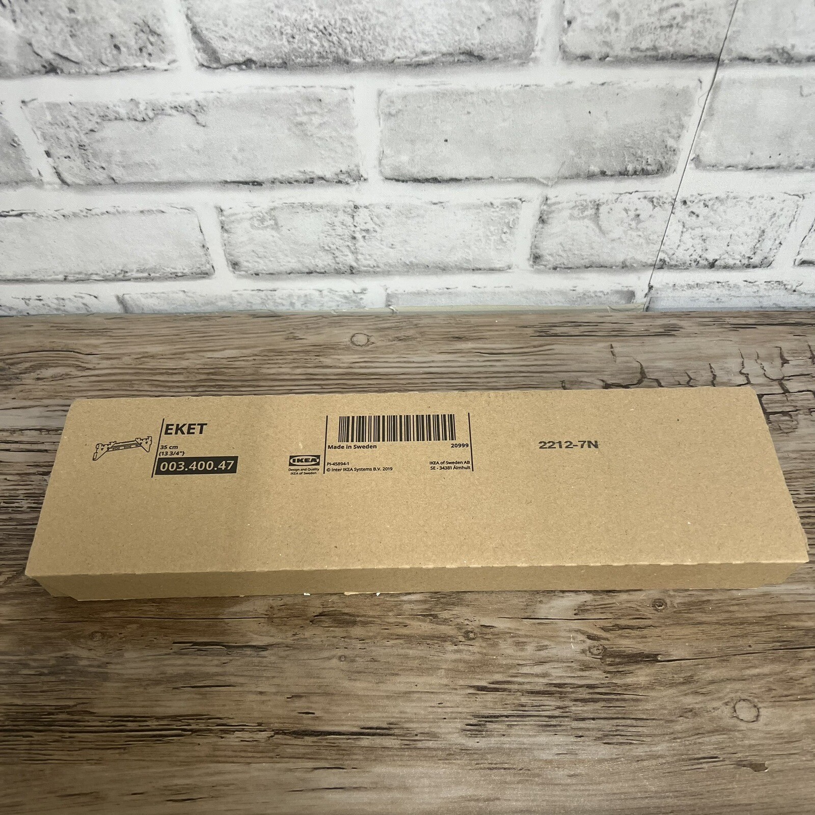 Ikea EKET 003.400.47 Suspension Bracket Rail 13 3/4 ** FAST SHIP ** | eBay