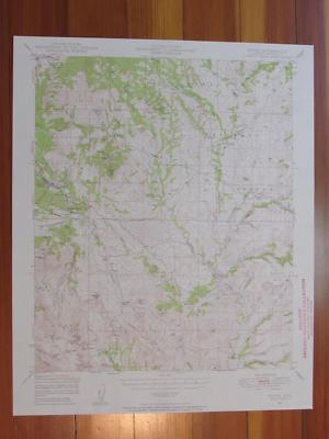 Mayer Arizona 1955 Original Vintage USGS Topo Map | eBay