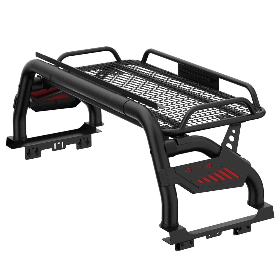 Adjustable 4X4 Sport Roll Bar Chase Rack For Full-Size Pickup Chevy ...