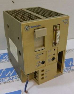 Control Systems and PLCs - Cpu Processor Module