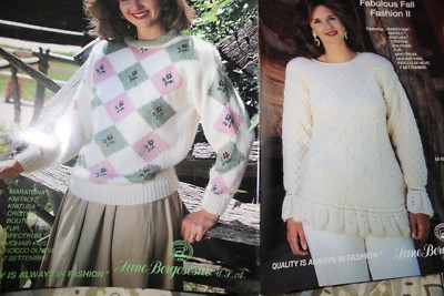 Lane Borgosesia Knitting Pattern Book 144 Baruffa Fabulous Fall Fashion ...