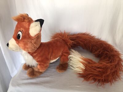 Disney Parks TODD Tod Fox and the Hound PLUSH 42" Long Tail Stuffed ...