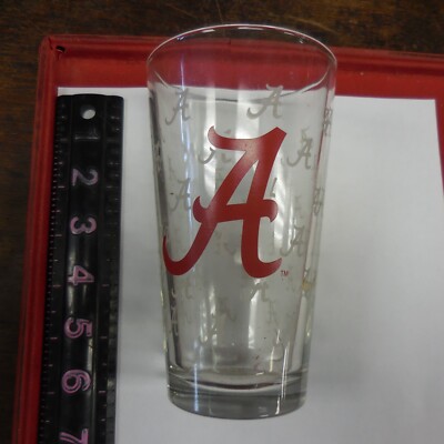 Unusual Alabama Crimson Tide Glass With A's | eBay