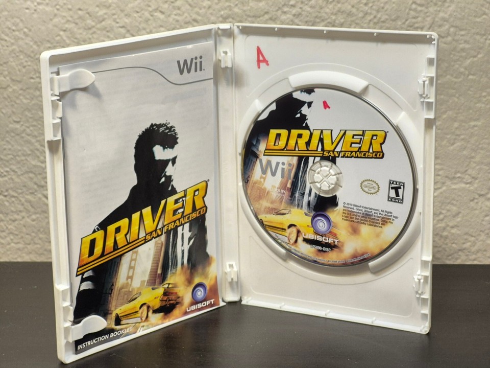 Nintendo Wii Driver: San Francisco Racing Game 2011 Complete CIB ...
