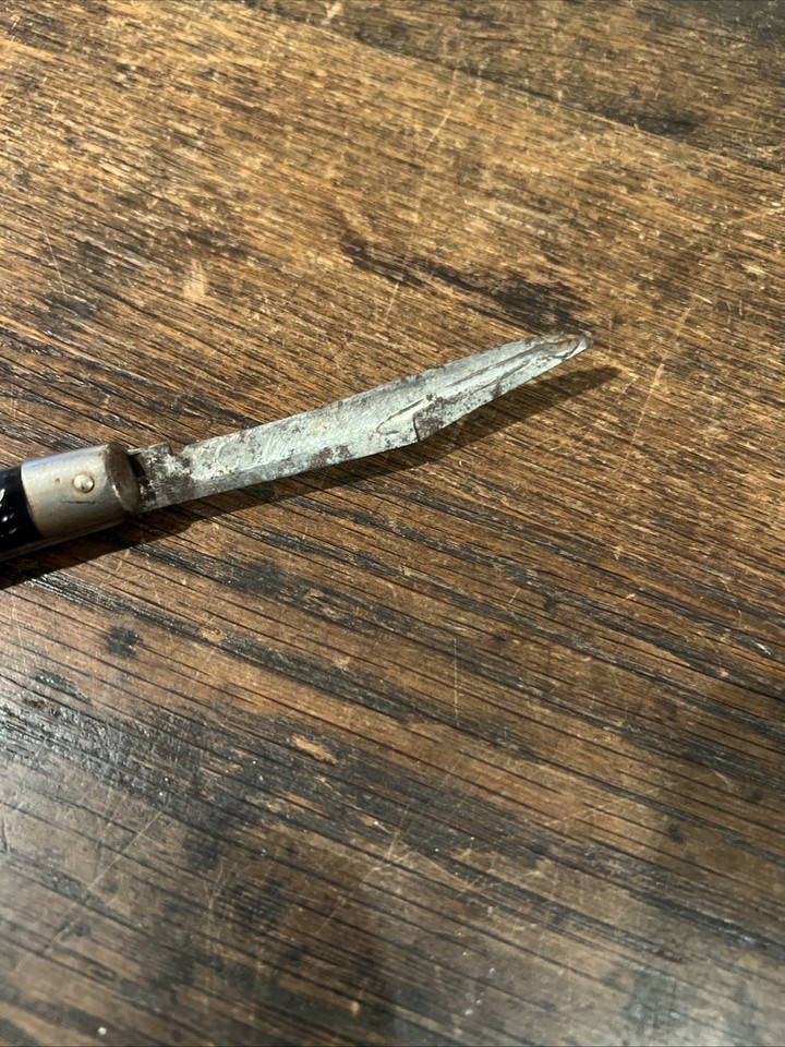 Shur-Snap Vintage Pocket Knife Antique MCM Mid-century ShurSnap Folding ...