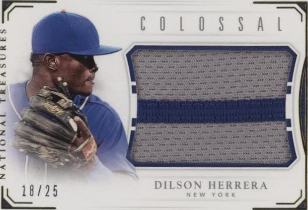 2016 Panini National Treasures - Colossal Dilson Herrera #C-DH Prime ...