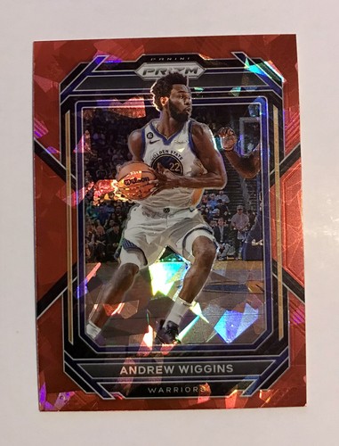 2022-23 Panini Prizm Andrew Wiggins Red Cracked Ice Card #114 | eBay