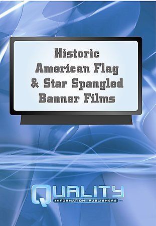 Historic American Flag Star Spangled Banner Films DVD: National Anthem ...