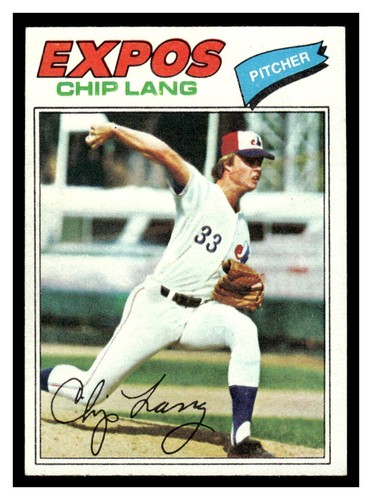 1977 Topps Baseball #132 Chip Lang Rookie 77TBB | eBay