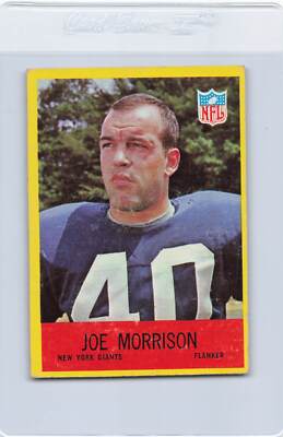 1967 Philadelphia #116 Joe Morrison Giants EX *DA-C9296 | eBay