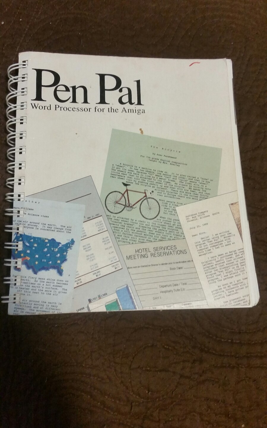 Pen Pal Word Processor For The Amiga Handbook | eBay UK
