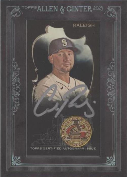 2023 Topps Allen & Ginter X - Framed Mini Autographs Cal Raleigh #MA ...