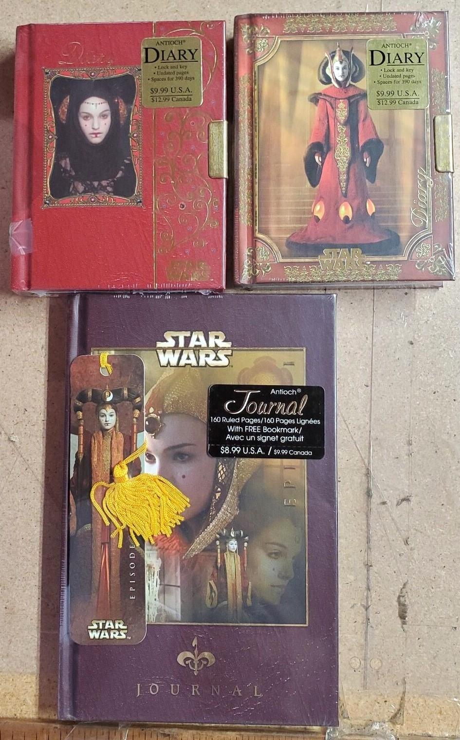 Vintage Star Wars Queen Amadalla Blank Journal/Diary Collection-Your ...