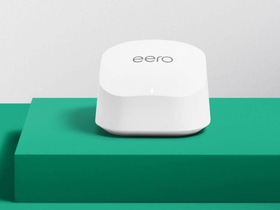 eero 6+ AX3000 Dual-Band Mesh Wi-Fi 6 Router for Frontier Verizon Fios ...