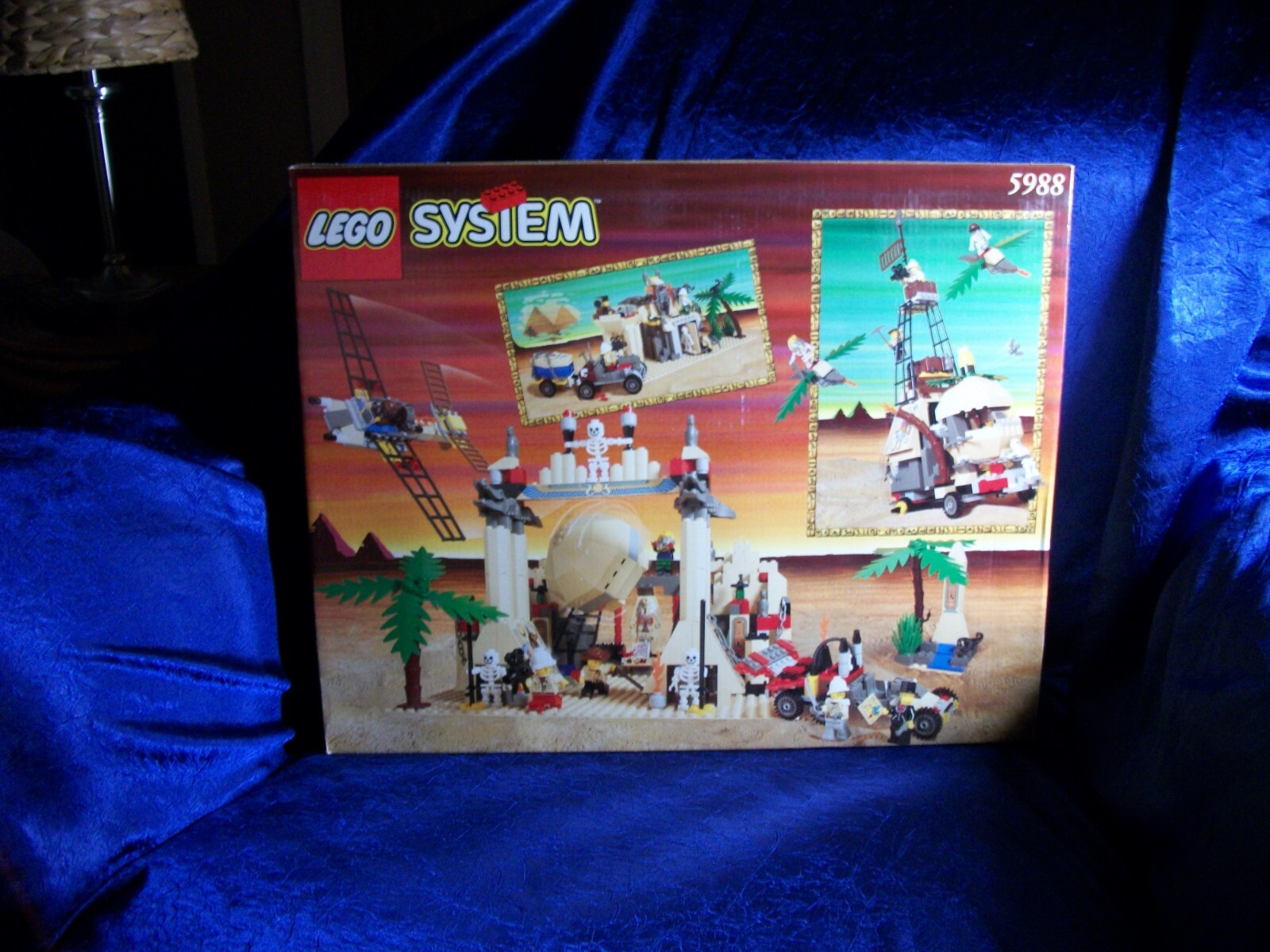 LEGO SYSTEM 5988 PHARAOH'S FORBIDDEN RUINS NISB! NEW!! SEALED! VINTAGE ...