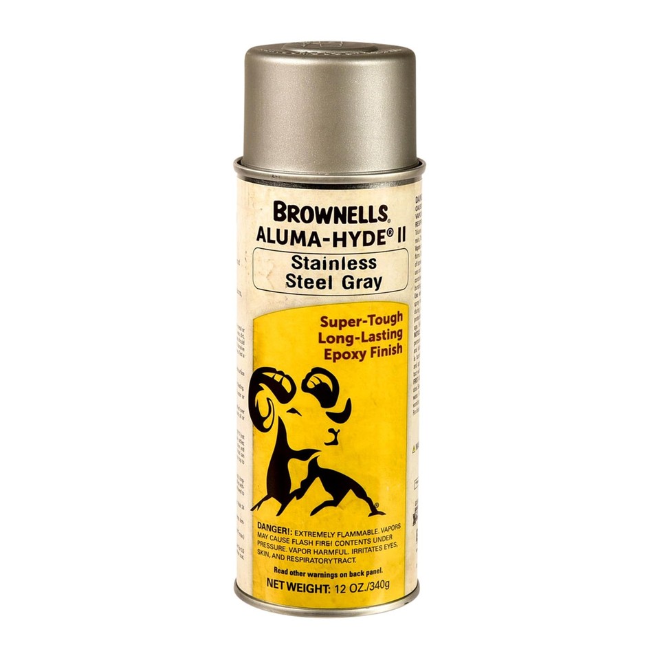 Brownells Aluma-Hyde Epoxy Based Firearm Finish Spray Paint Stainless ...