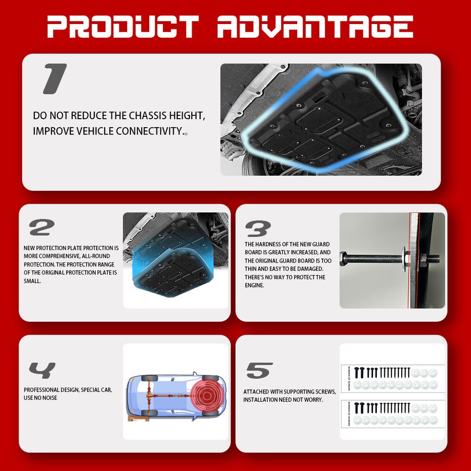 Engine Splash Guard For KIA K5 2021-2024 Under Engine Shield Cover ...