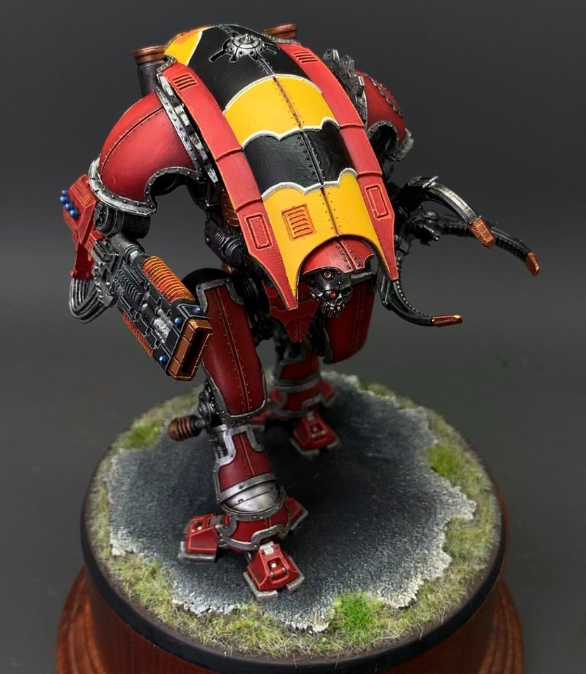 Warhammer 40K Mechanicum Knight Moirax With Lightning Locks Imperial ...