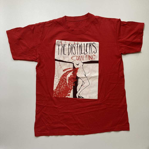 Coral Fang The Distillers Band Red T-Shirt Cotton Full Size RD52 | eBay