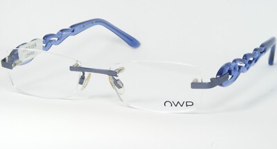 OWP Mod.1318 200 STONE BLUE EYEGLASSES GLASSES RIMLESS 49-17-135mm ...