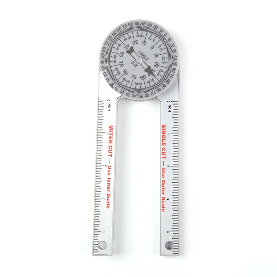 360Degree Miter Saw Protractor Leveling Bubble Angle Finder Miter W ...