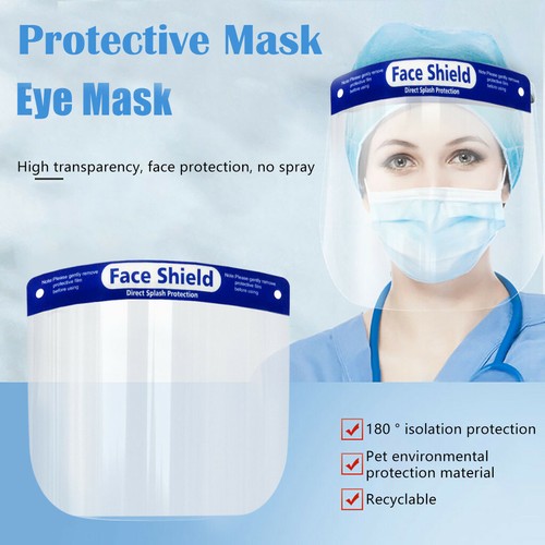 1/5/10PCS Face Shields Kitchen Oil Splash Protective Anti-Smoke Masks ...