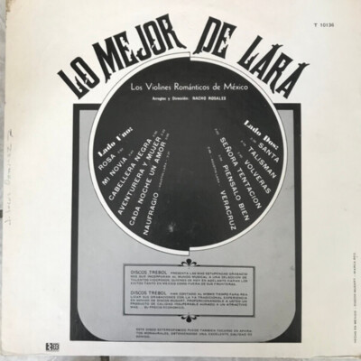 Los Violines Rom√°nticos de Mexico, Nacho Rosales - Lo Mejor de Lara ...