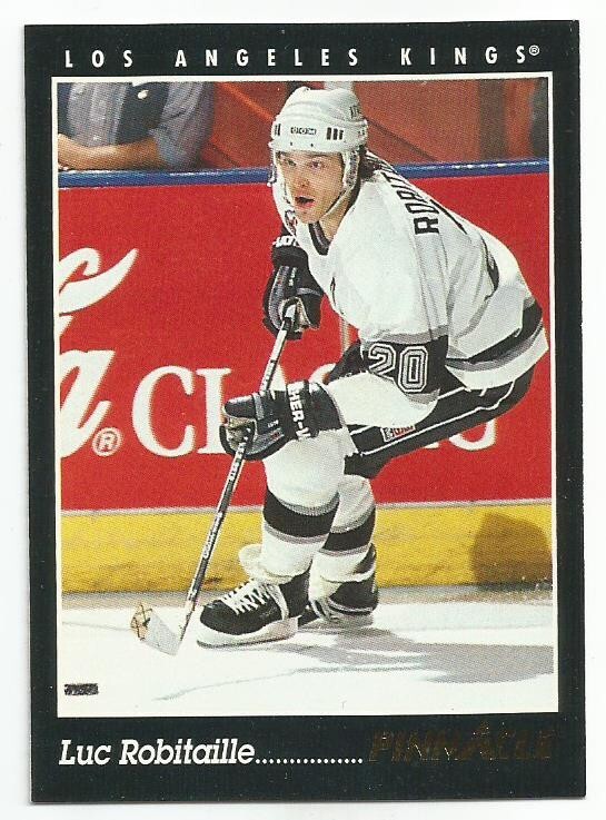 LUC ROBITAILLE 1993-94 PINNACLE CARD NEAR MINT+ CONDITION | eBay