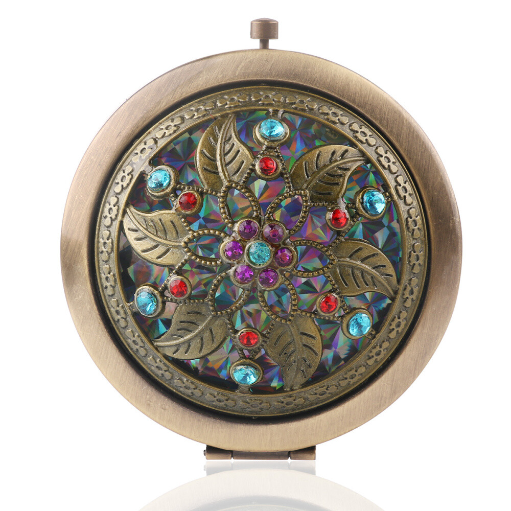 compact mirror for purses purse mirror for girls Portable Round Double ...