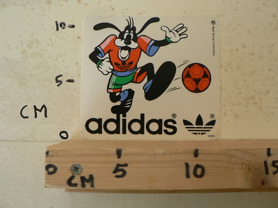 STICKER,DECAL ADIDAS GOOFY DISNEY VOETBAL,SOCCER WALT DISNEY E | eBay