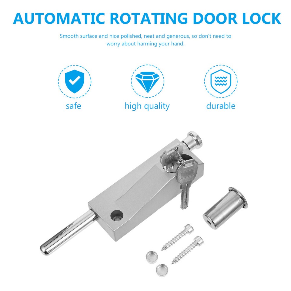 Spring Latch Lock Child Slide Bolt Locks for Doors Hardware Sliding | eBay
